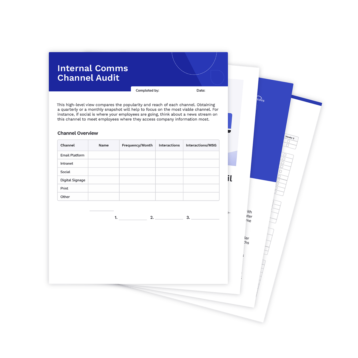 Internal Communication Template